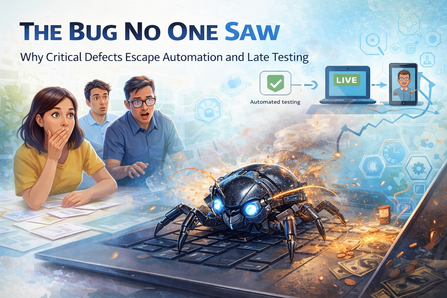 Why Critical Bugs Are Missed by Automation | KualitySoft | KualitySoft